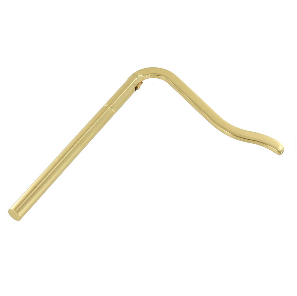 B8913 Natural Brass, Spring Bar Money Clip, Solid Brass-LL - Buckleguy.com