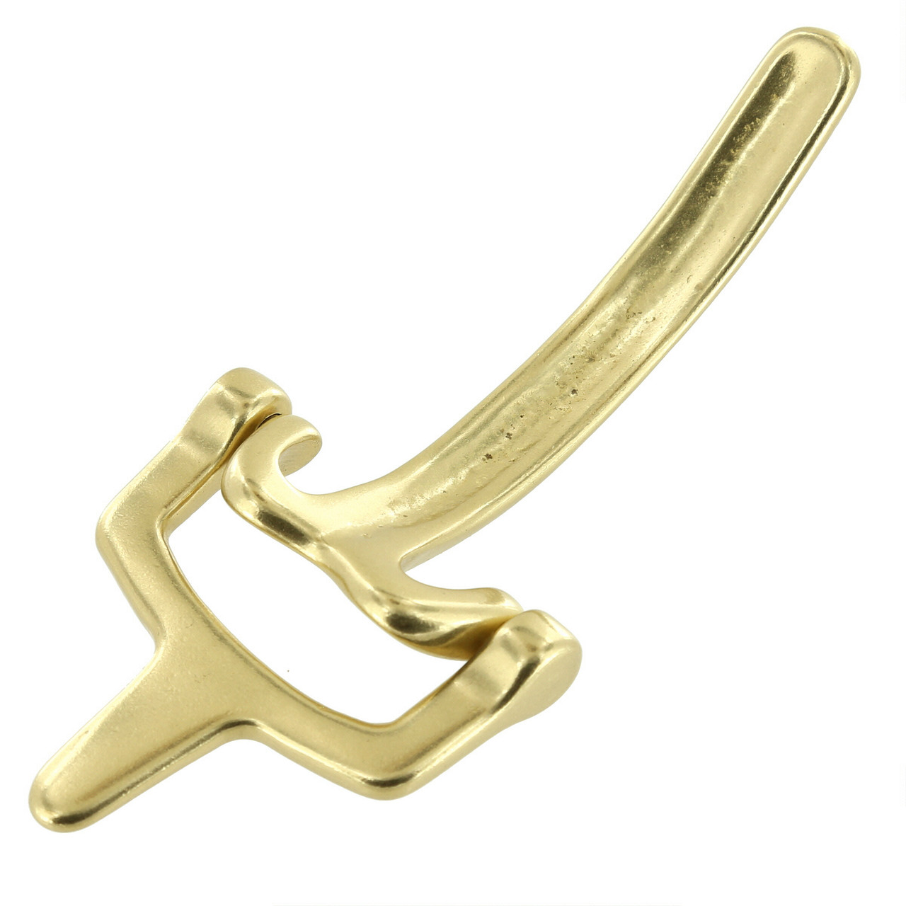B9571 1 1/4" Natural Brass, Collar Fastener, Solid Brass-LL - Buckleguy.com