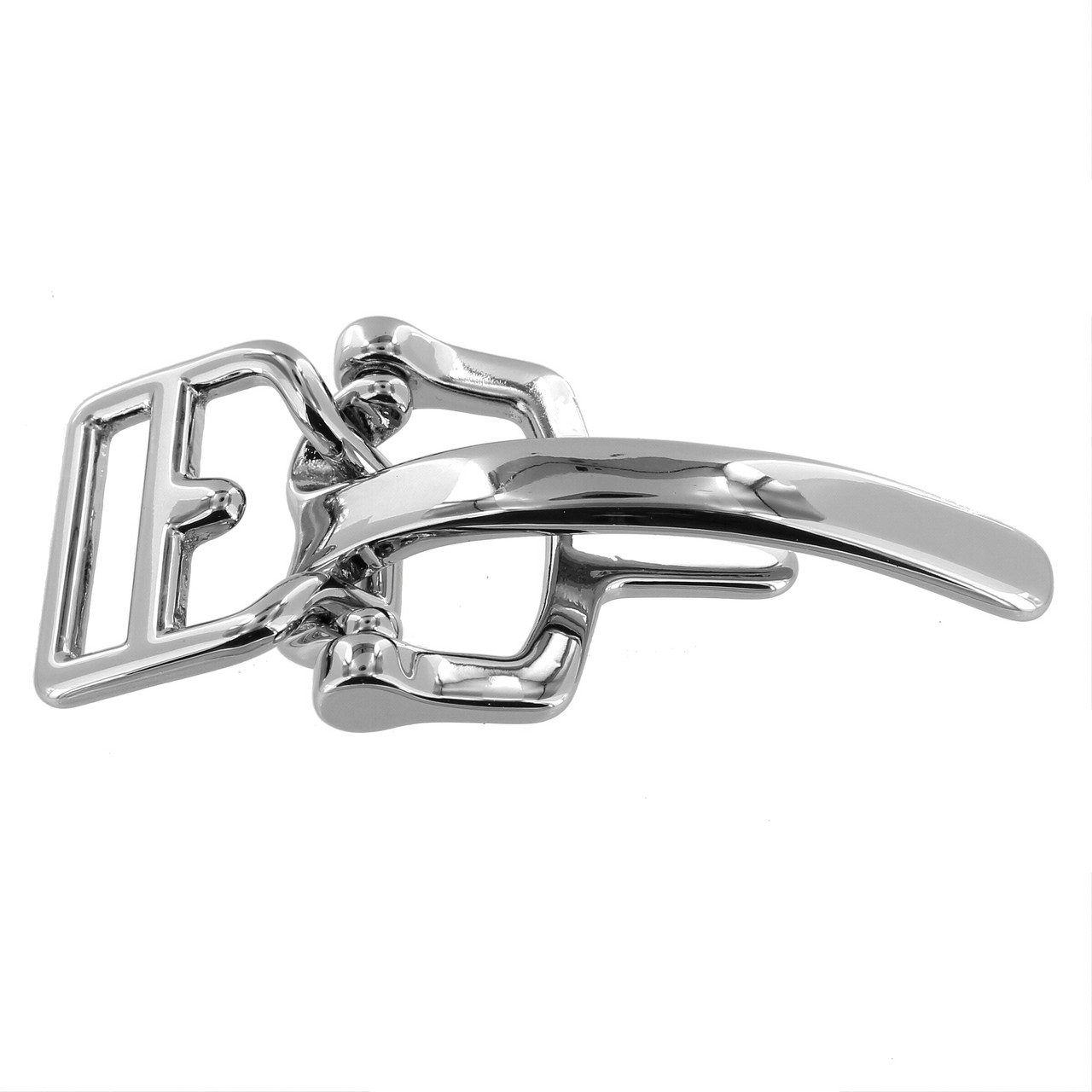 B9571 1 1/4" Nickel Plate, Collar Fastener, Solid Brass-LL - Buckleguy.com