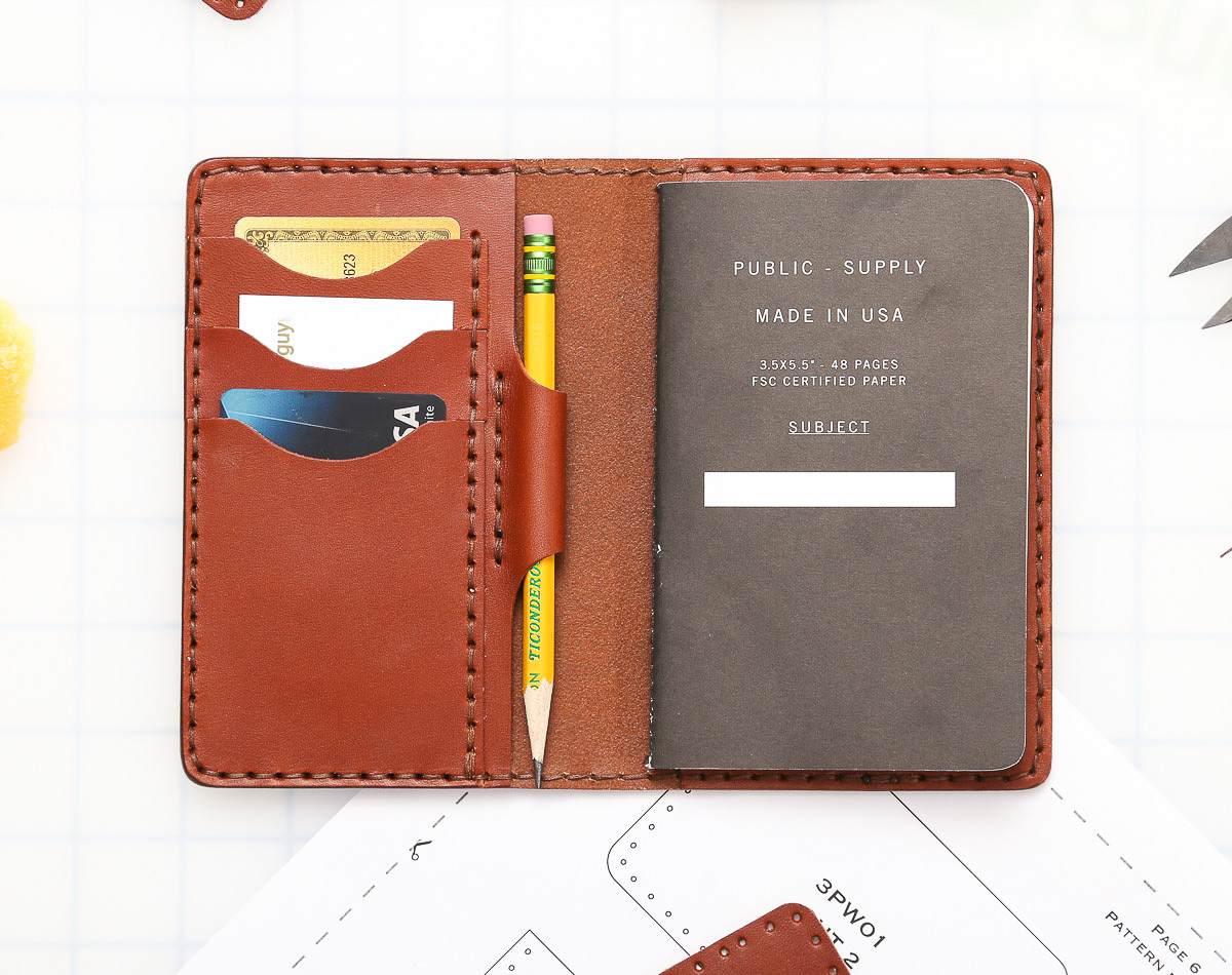 DIY Small Journal Cover Leather Kit - Buckleguy.com