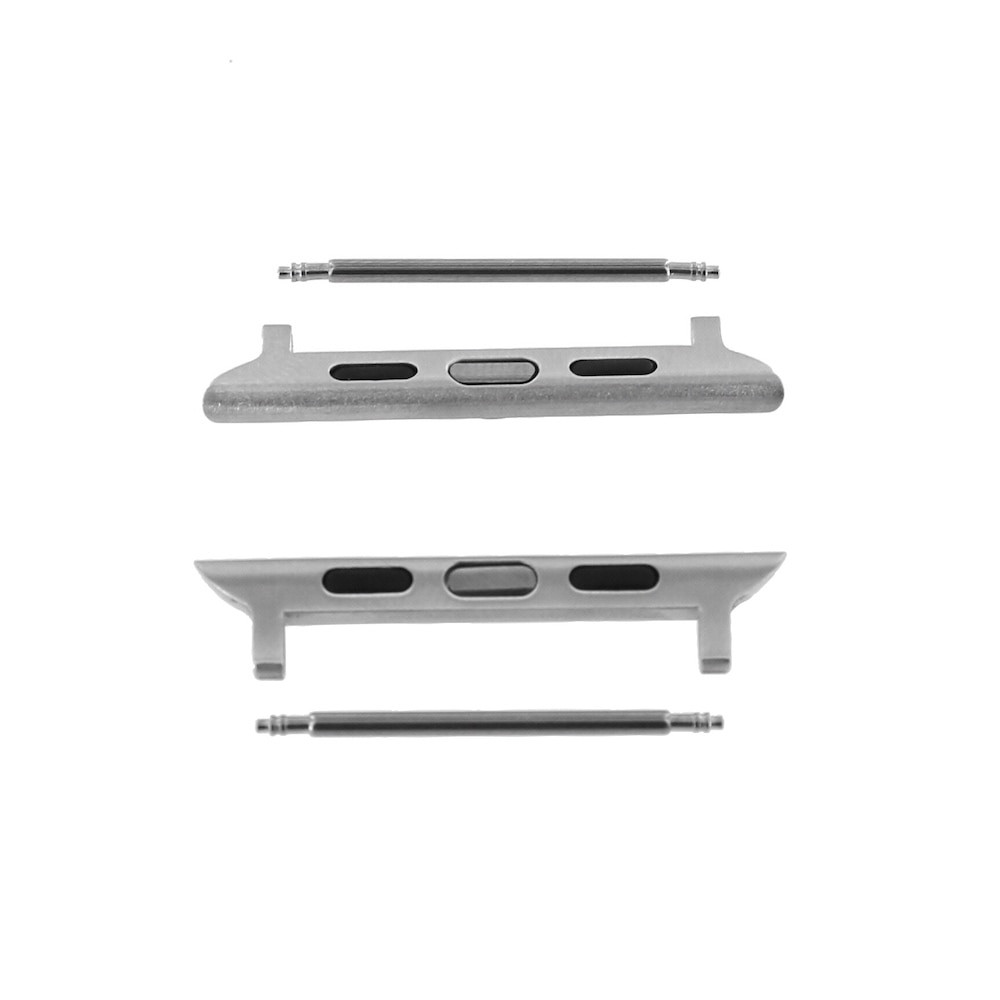 Apple Watch Pin Adapter, Polished Stainless Steel (2 pc set ...