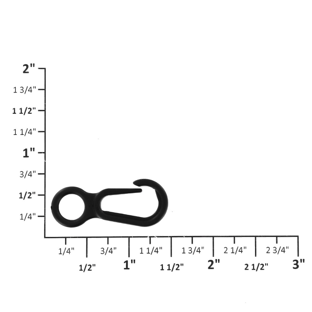 4891 5/16" Plastic Glove Snap Hook - Buckleguy.com