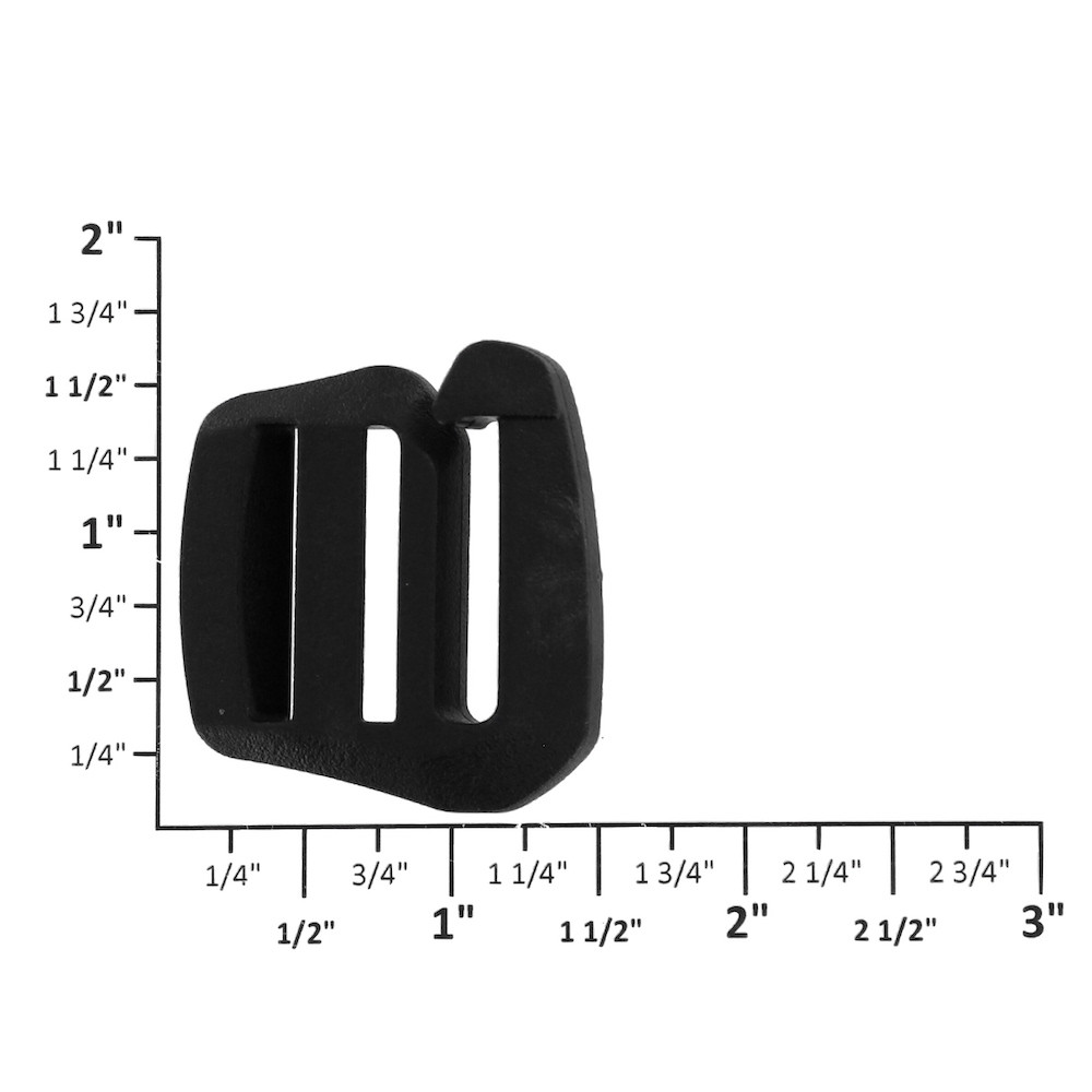 10479 1" Ghost Eye Hook, Plastic Slider - Buckleguy.com