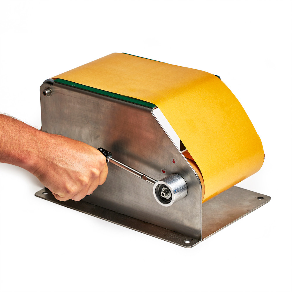 BG Adhesive Tape Machine, For up to 6" Rolls, Manual Hand Crank ...