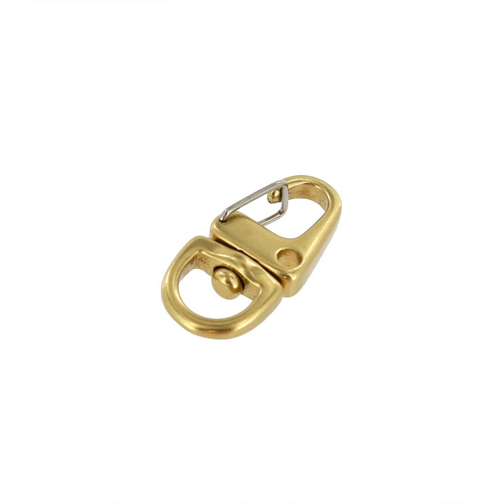 C5241 3/8" Natural Brass, Swivel Lever Snap, Round Base, Solid Brass-LL ...