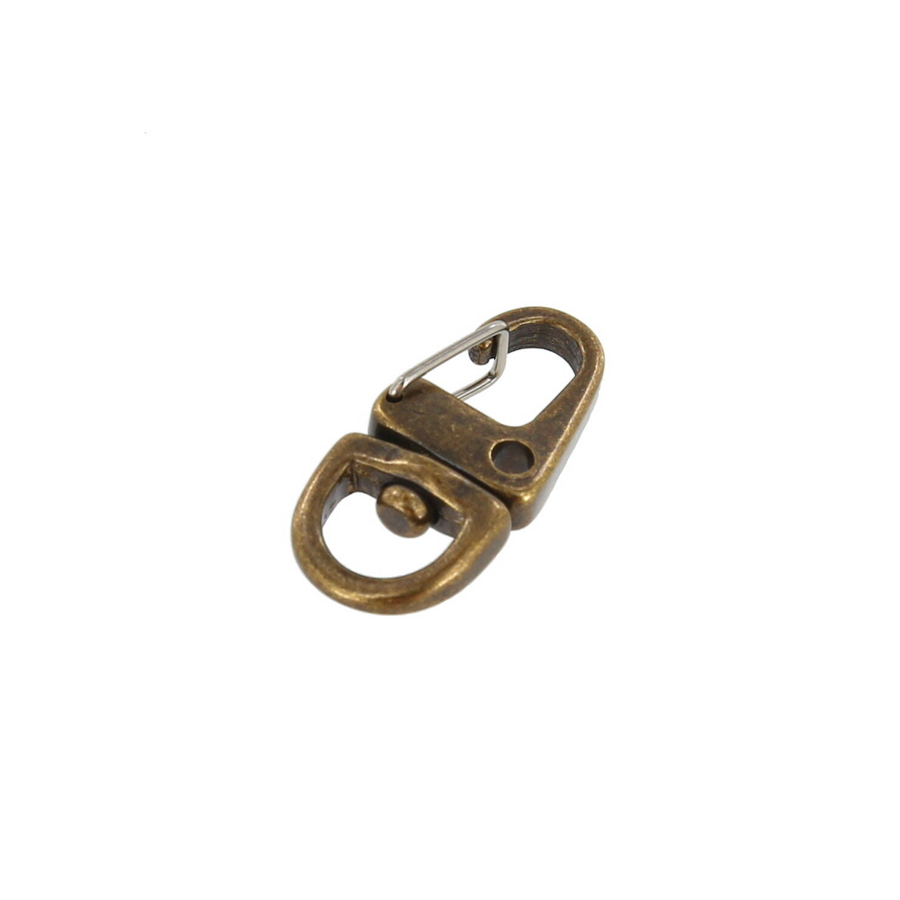 C5241 3/8" Antique Brass, Swivel Lever Snap, Round Base, Solid Brass-LL ...