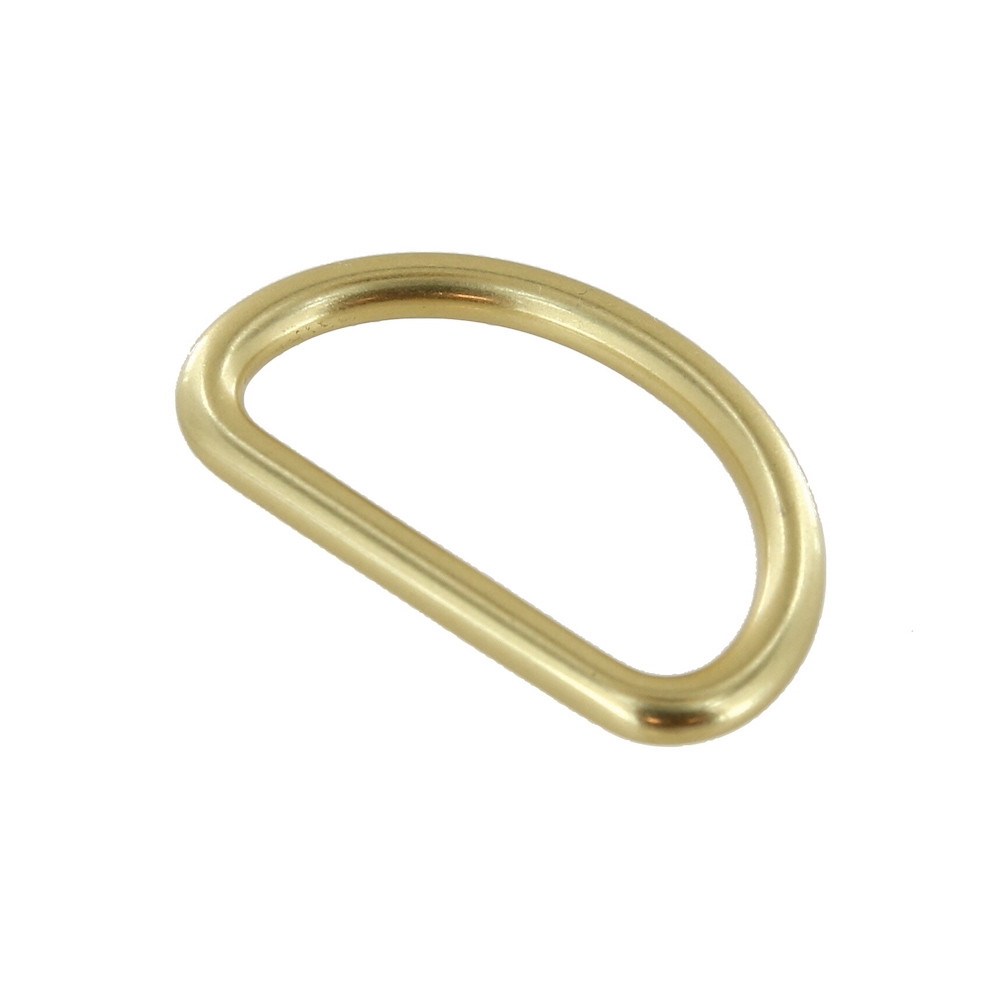 C5300 Natural Brass, Short D-Ring, Solid Brass-LL, Multiple Sizes ...