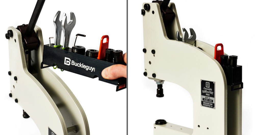 BG 180° Convertible Hand or Foot Press - Buckleguy.com