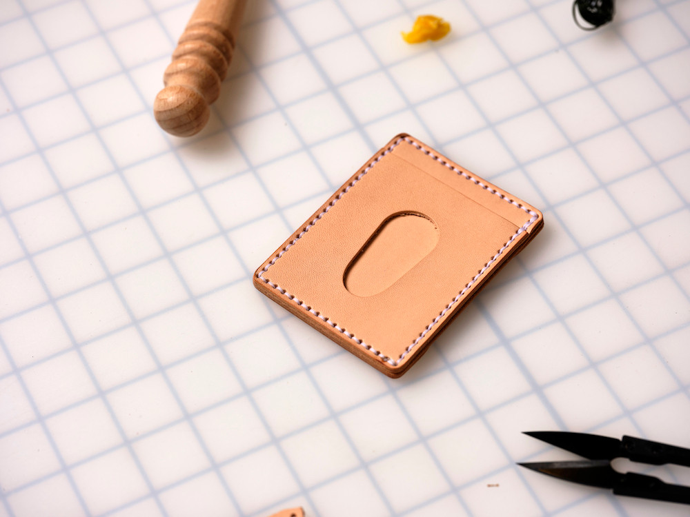 DIY Corter Front Pocket Wallet Leather Kit - Buckleguy.com