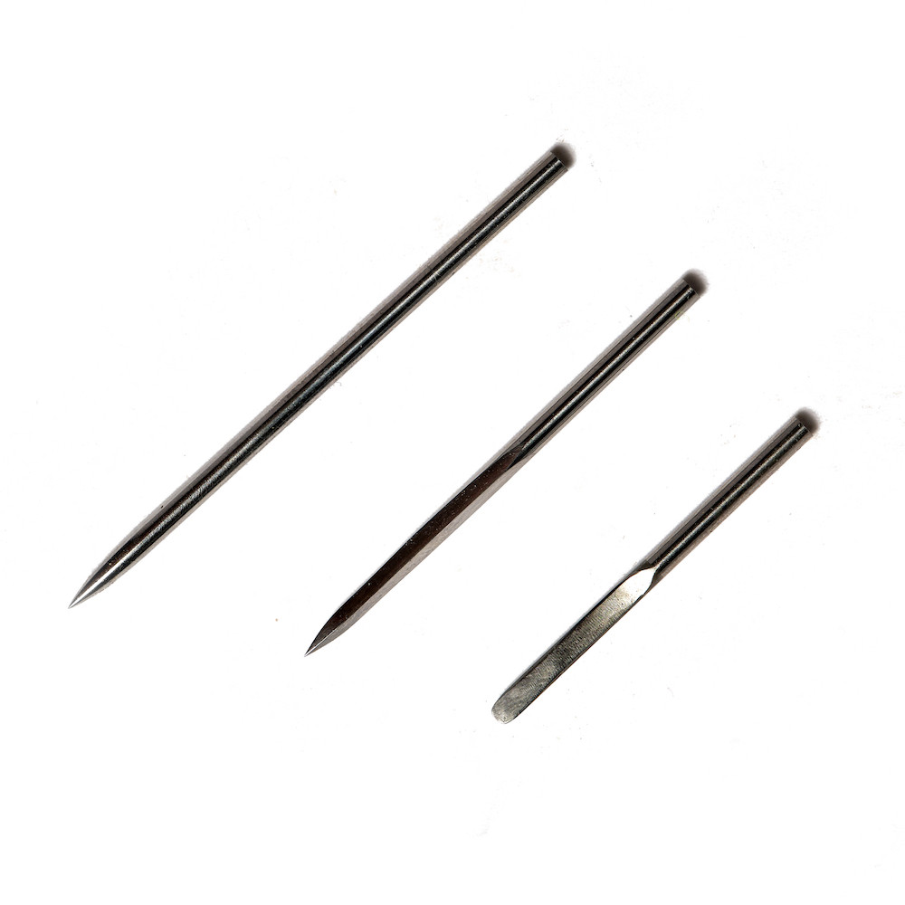 BG Awl Needles, Multiple Shapes - Buckleguy.com