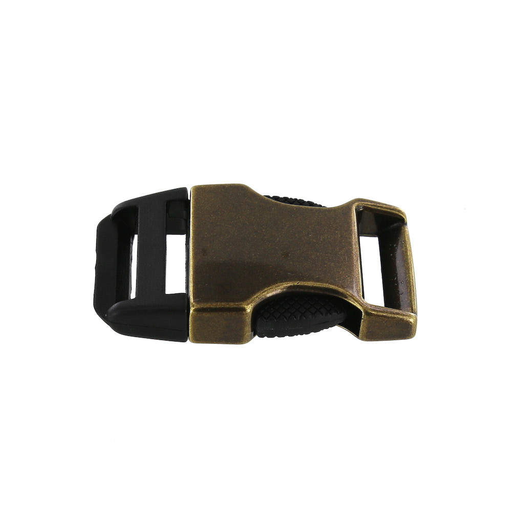B8606 Antique Brass Plated, Side Release Buckle, Zinc/Plastic, Multiple ...