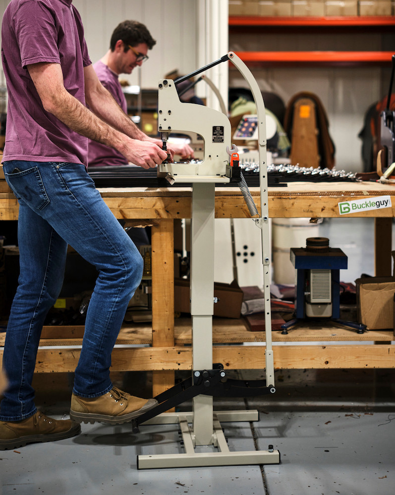 BG 180° Stand for Convertible Hand or Foot Press - Buckleguy.com