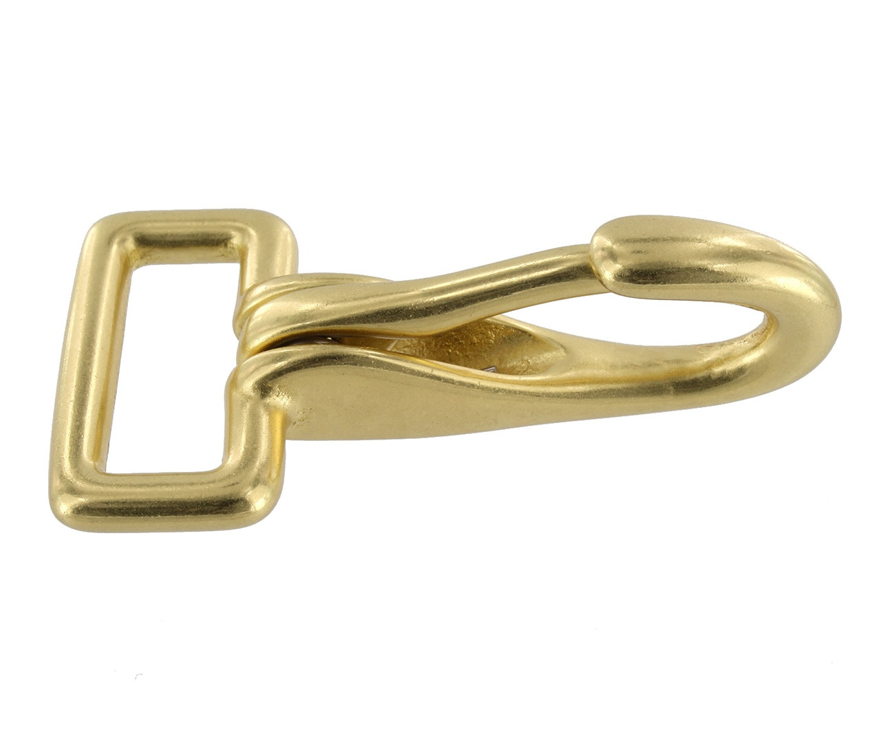 4250 Natural Brass, Halter Snap, Solid Brass-LL, Multiple Sizes ...