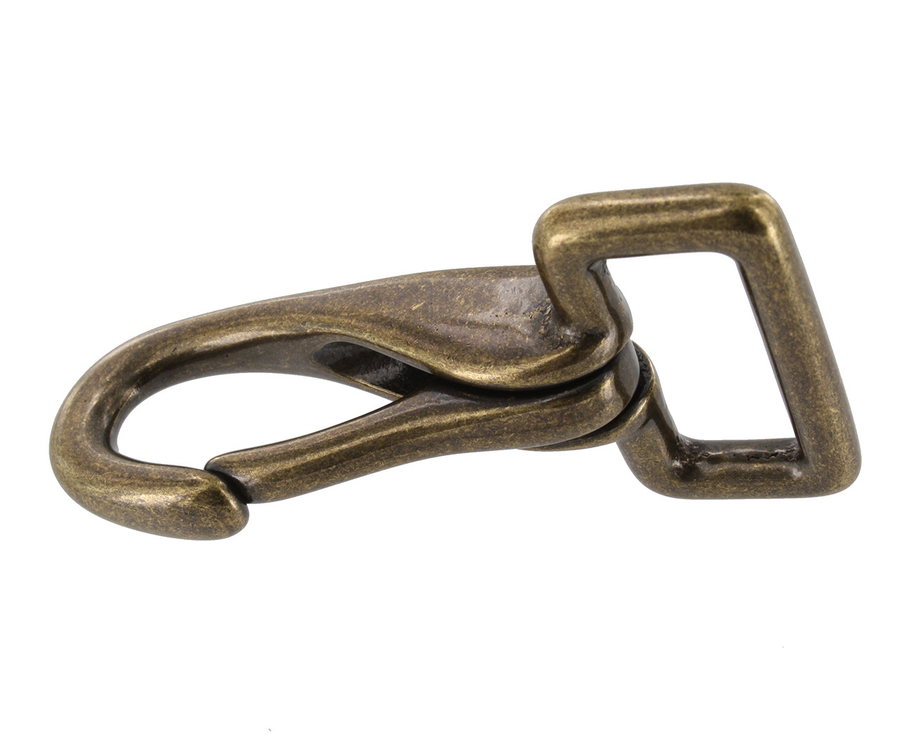 4250 Antique Brass, Halter Snap, Solid Brass-LL, Multiple Sizes ...