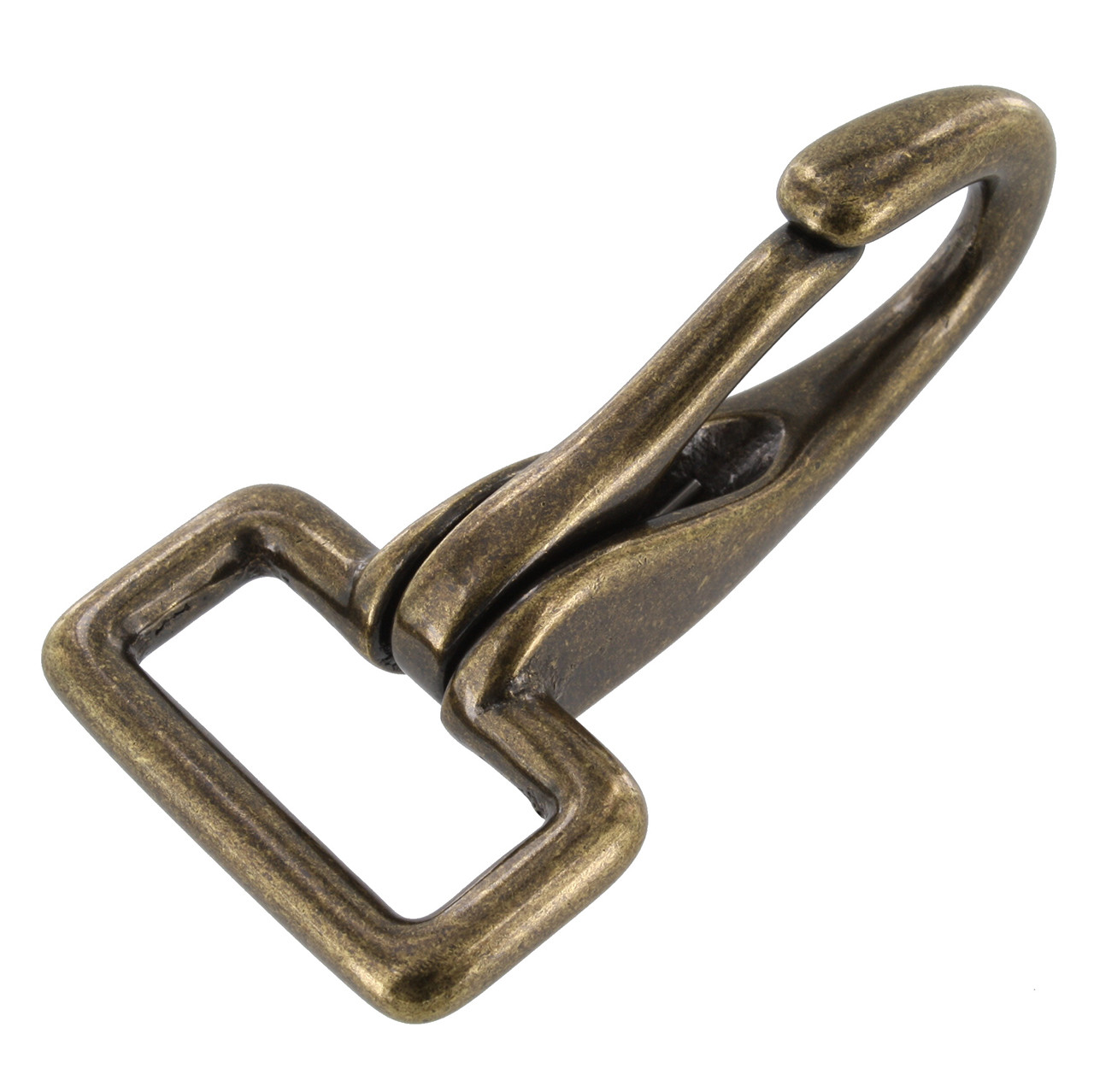4250 Antique Brass, Halter Snap, Solid Brass-LL, Multiple Sizes ...