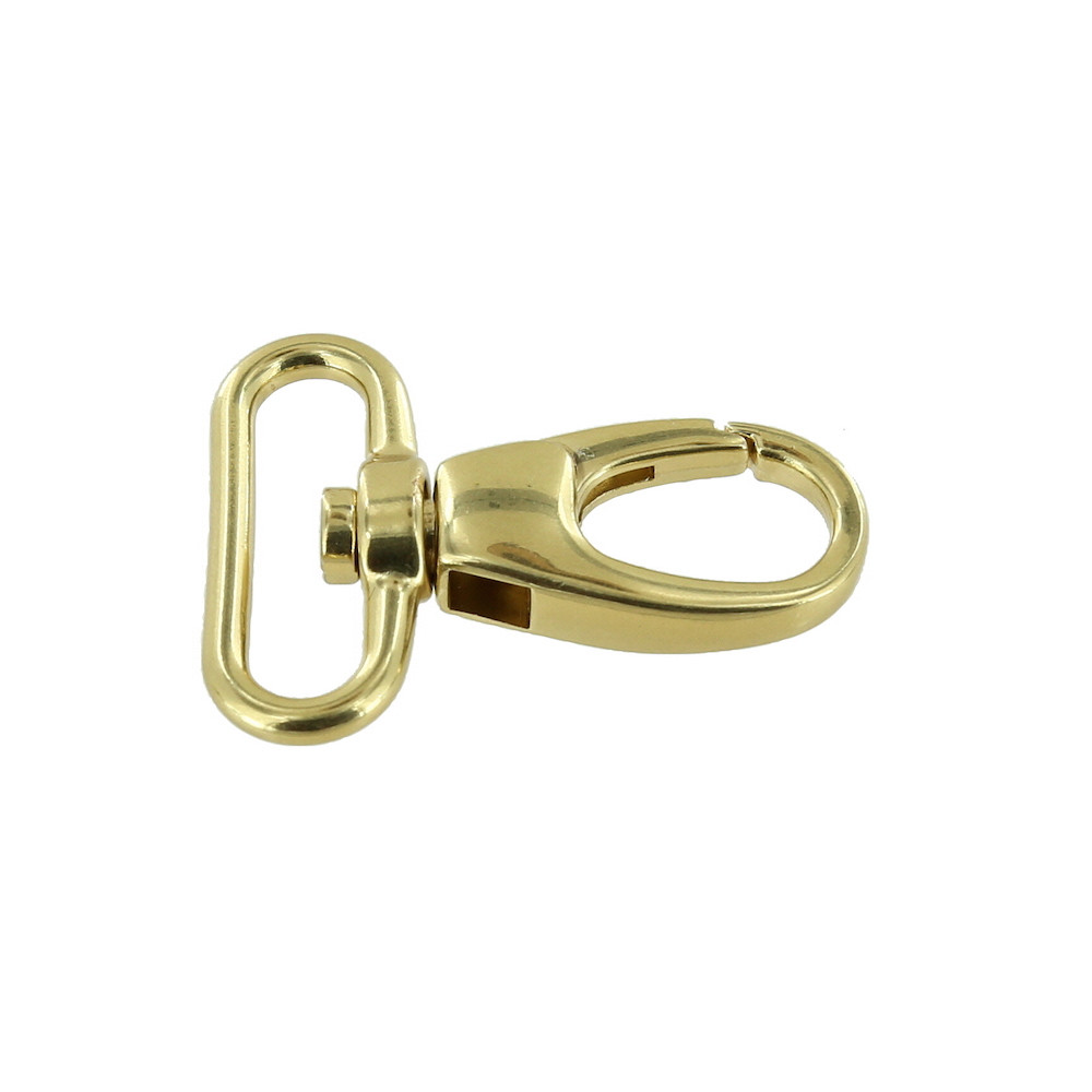 B6915 Natural Brass Plated, Swivel Lever Snap, Solid Zinc, Multiple ...