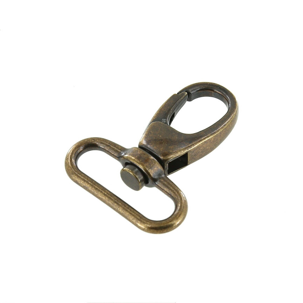 B6915 Antique Brass, Swivel Lever Snap, Solid Zinc, Multiple Sizes ...