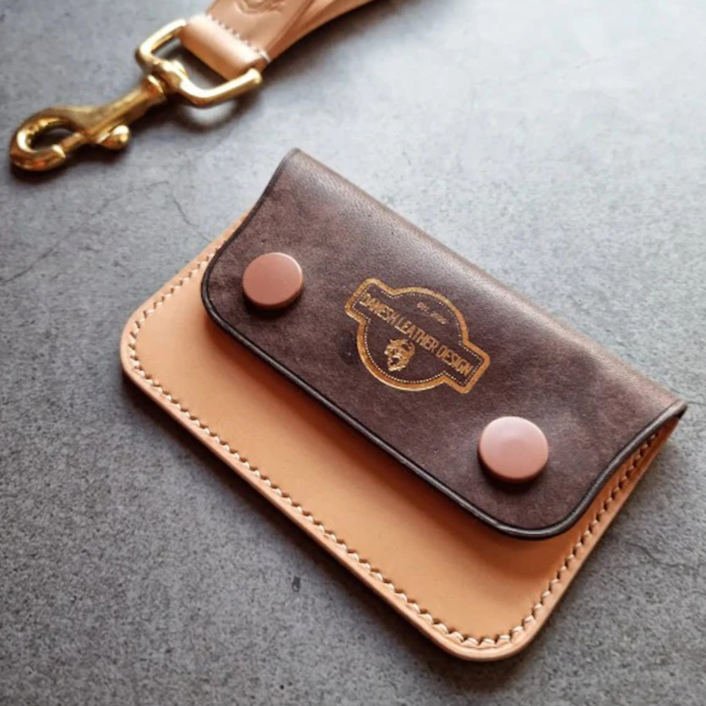 Danesh, El Greco Flush, Double Snap Wallet, Acrylic Template - Buckleguy.com