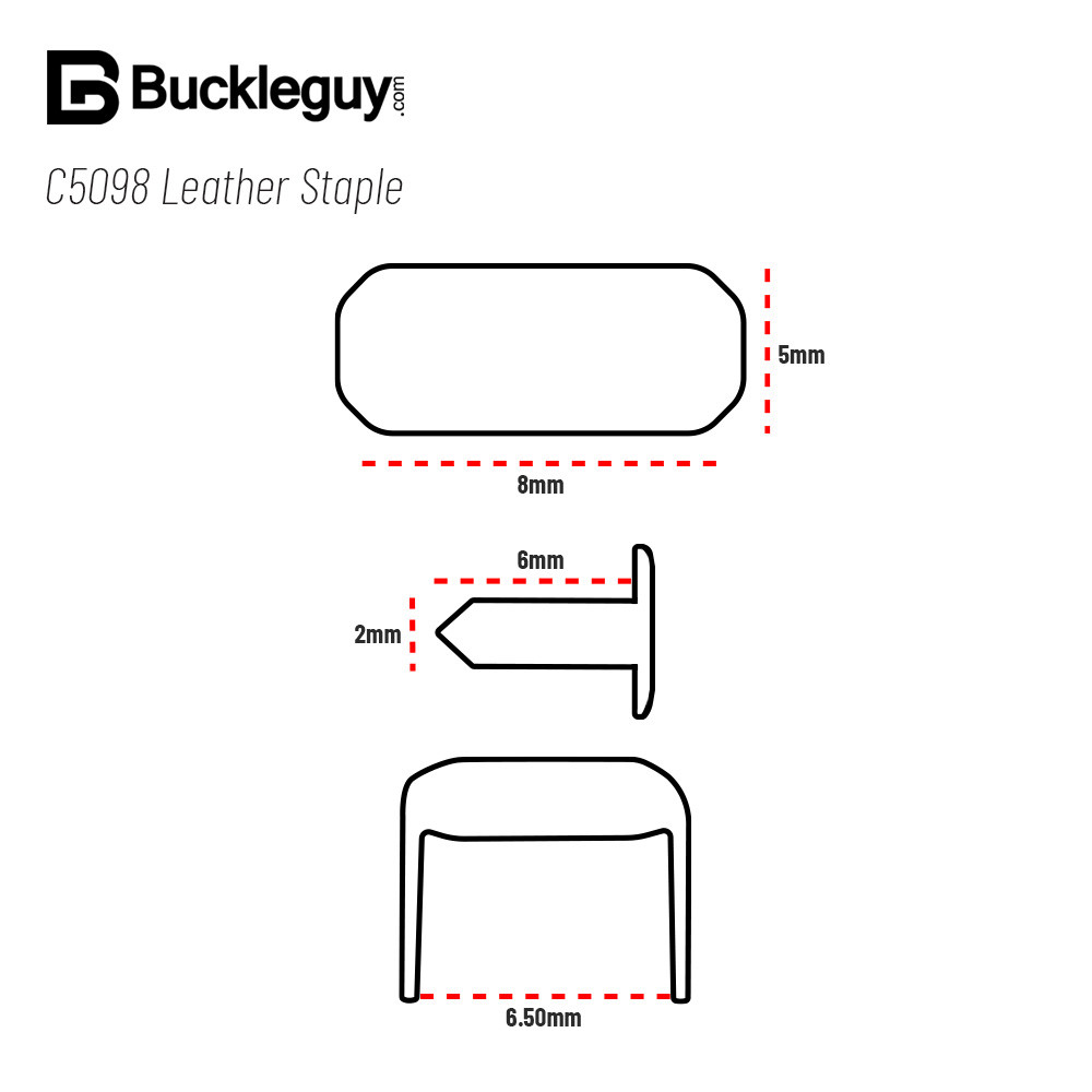 Leather Staple Setter, Fits C5098 - Buckleguy.com
