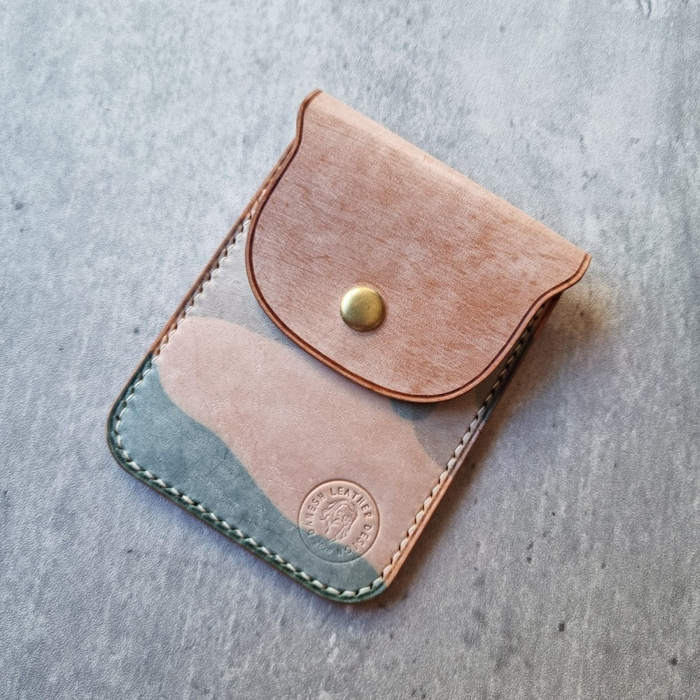 Danesh, El Greco Mini, Small Card Snap Wallet Leather Pattern, PDF ...