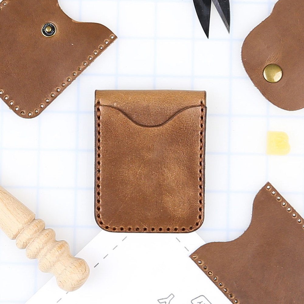 DIY Danesh, El Greco Mini, Small Card Snap Wallet Leather Kit ...