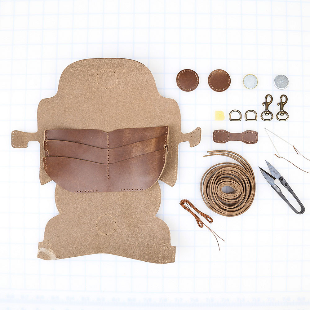 DIY Micropurse Leather Kit - Buckleguy.com