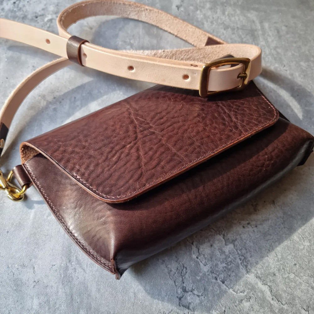 DIY Danesh, Loculi, Sling Bag Leather Kit - Buckleguy.com