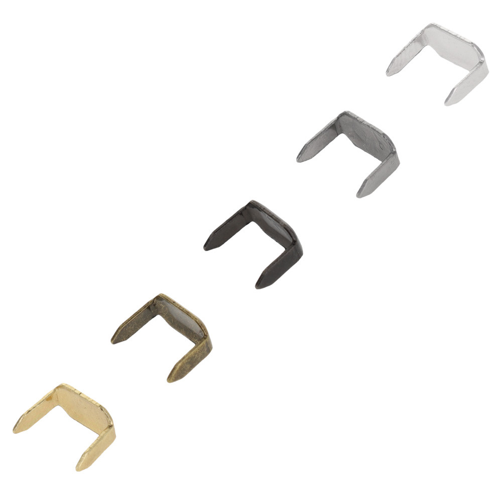 C5098 Leather Staples, Solid Brass-LL (100 pcs per bag), Multiple ...