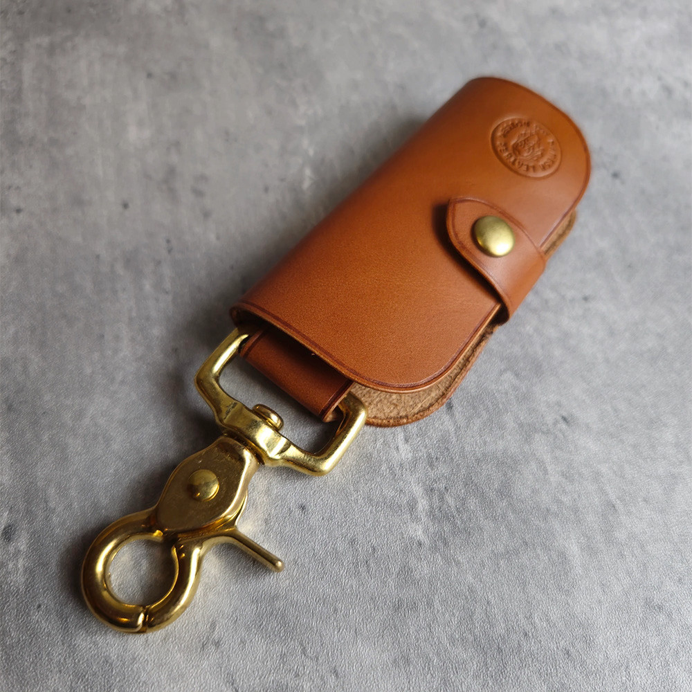 Danesh, Ivar, Key Case Leather Pattern, PDF Template - Buckleguy.com