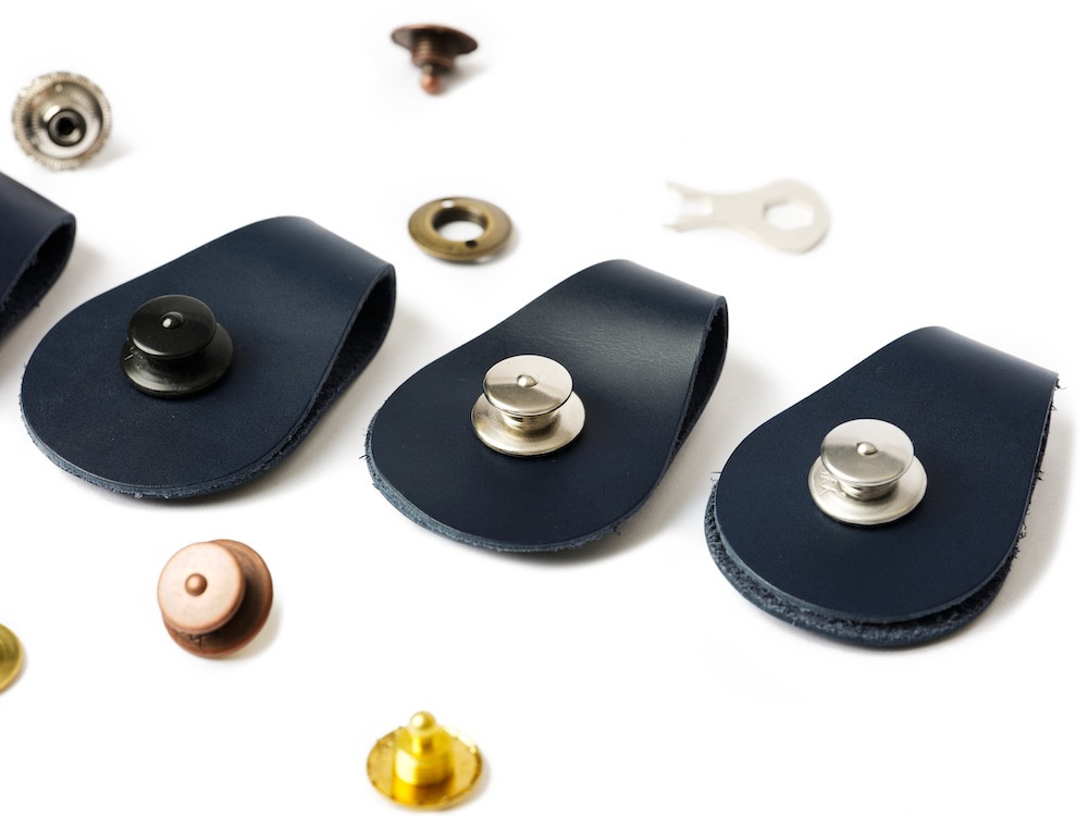 LOXX® Fastener Set, Nickel Plate, Solid Brass - Buckleguy.com