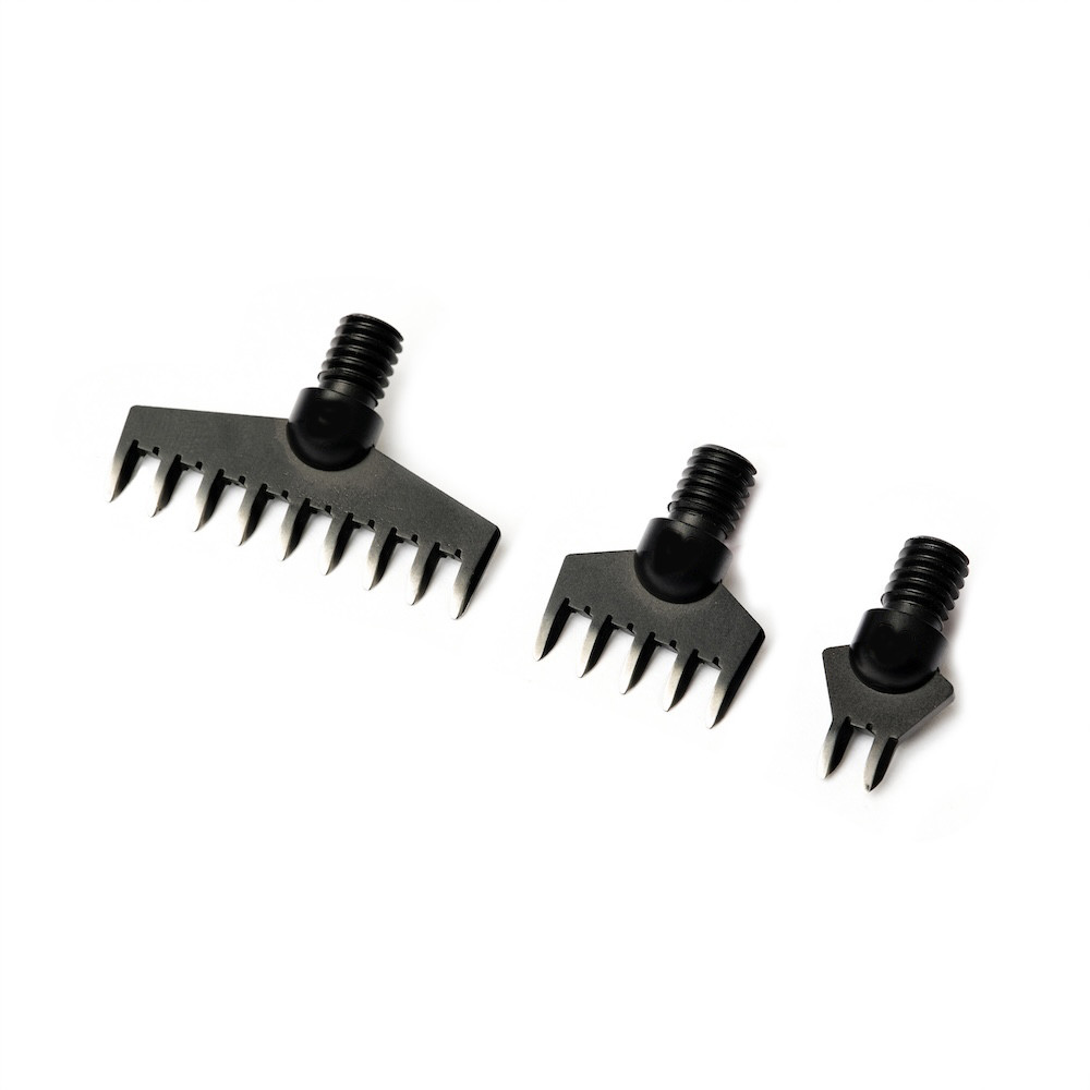 BG Pricking Irons for Hand Press, Olive/Diamond Style - Buckleguy.com