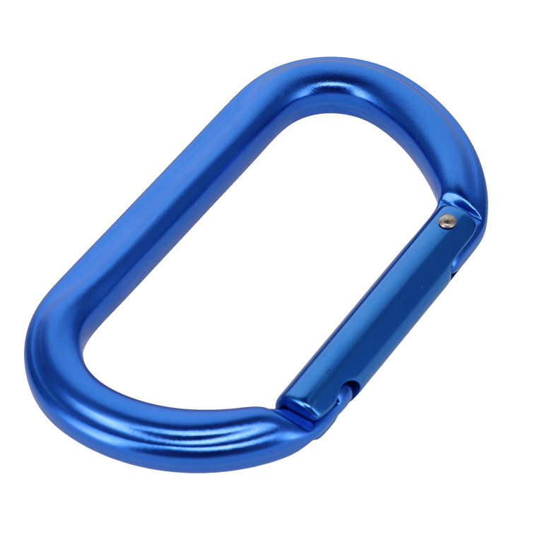 C5990 Blue, Non Lock Carabiner, Aluminum - Buckleguy.com