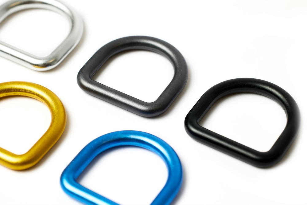 C5880 Gun Metal, D-Ring, Aluminum - Buckleguy.com