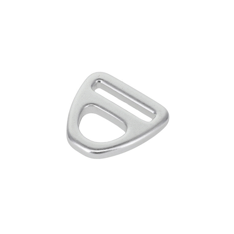 C5890 Silver Semi-Matte, Triangle Slide, Aluminum - Buckleguy.com
