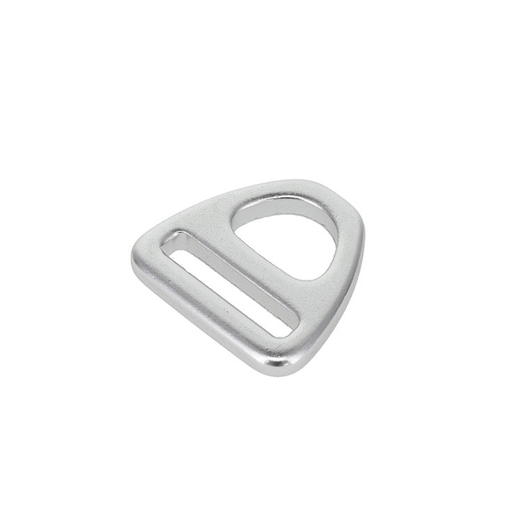 C5890 Silver Semi-Matte, Triangle Slide, Aluminum - Buckleguy.com