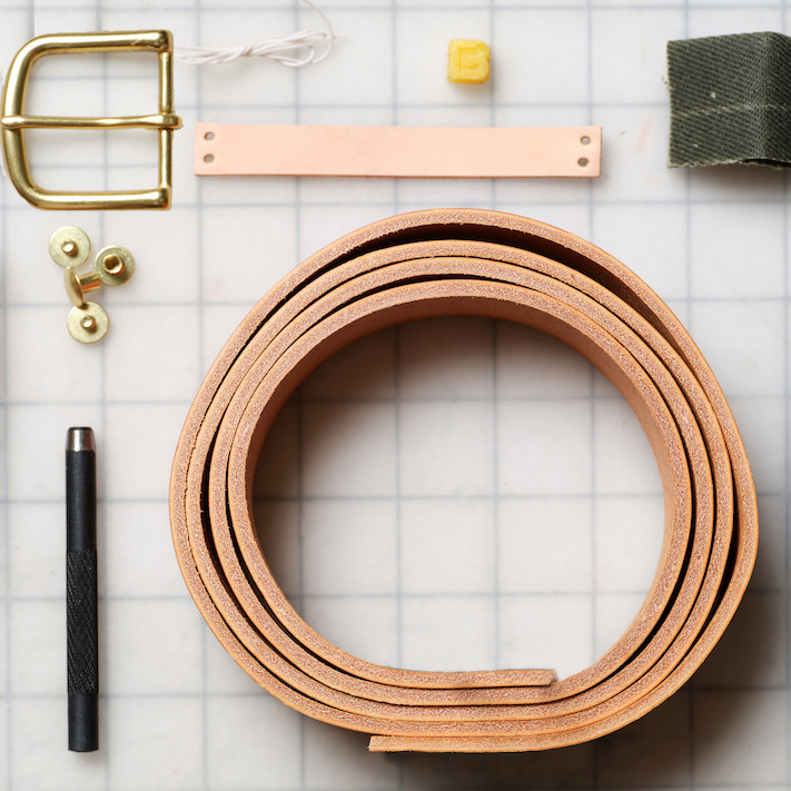 DIY Leather Belt Kit - Buckleguy.com