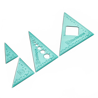 BG Acrylic Tool, Triangles, 4-Pack - Buckleguy.com