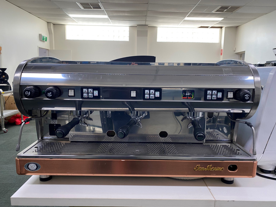 San Marino 3 Group Refurbished Second Hand Coffee Machine - Auspresso ...