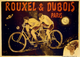 Rouxel & Dubois Vintage French Tandem Bicycle Poster