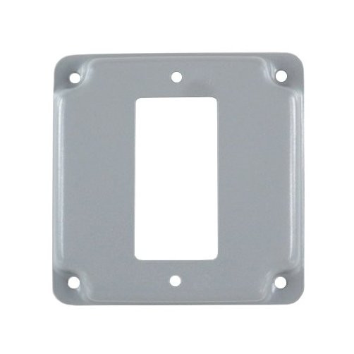 4" Raised Single Decora / GFI Cover - Greschlers Hardware