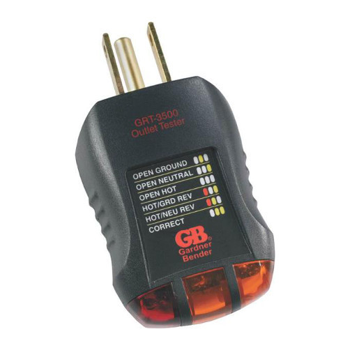 3-Prong Outlet Tester - Greschlers Hardware
