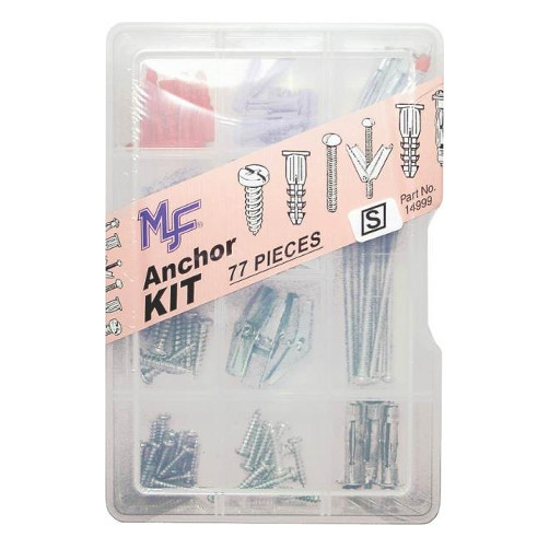 Assorted Anchor Kit (77 Pieces) - Greschlers Hardware