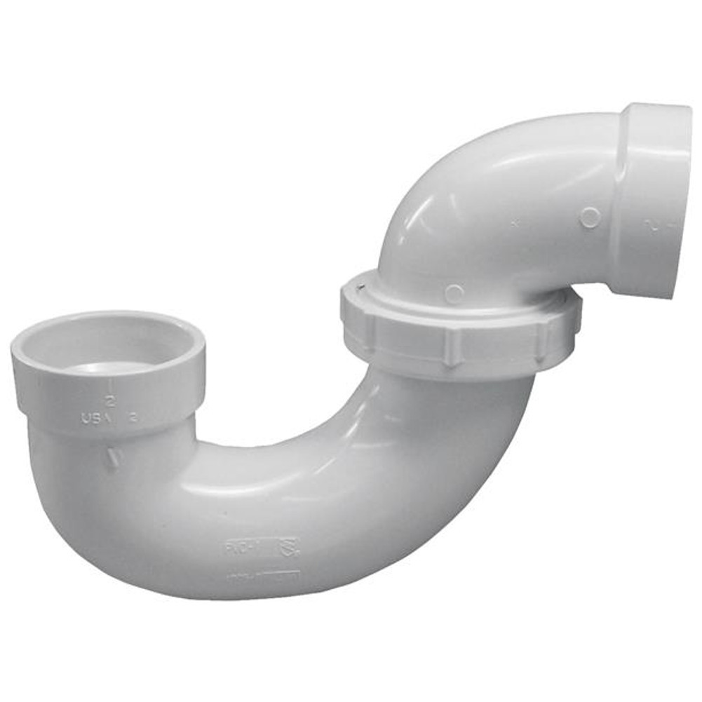 2" PVC LA Trap w/ Union Joint - Greschlers Hardware