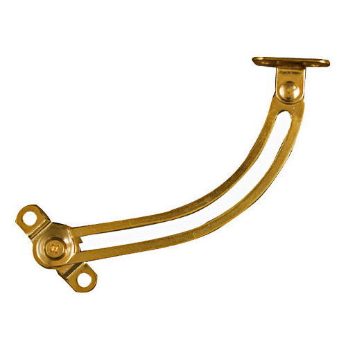 Brass Left Side Lid Support - Greschlers Hardware