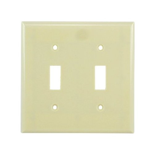 Jumbo Ivory Toggle Plate - Greschlers Hardware