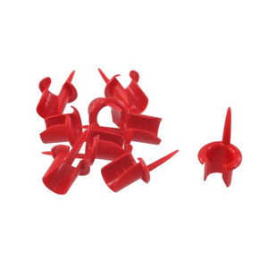 Red Plastic BX Bushings (Pack of 35) - Greschlers Hardware