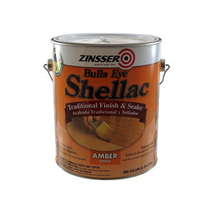 Gallon Amber Zinsser Bulls Eye Shellac - Greschlers Hardware