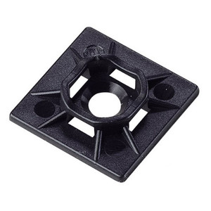 1" X 1" Universal Mounting Bases To Hang Wire And Cables (Pack of 5 ...
