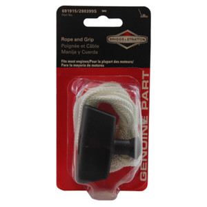Small Engine Starter Rope With Handle (1/8" X 92") - Greschlers Hardware
