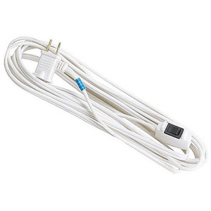 15' White Remote Switch Cord - Greschlers Hardware